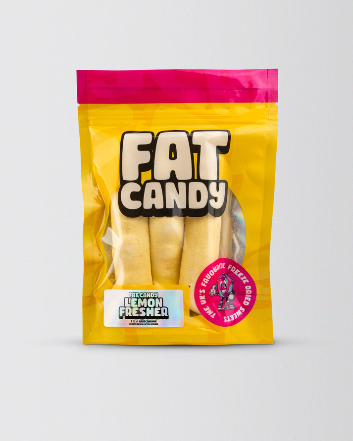 Lemon Fresher - Freeze Dried Sweets by Fat Candy – Fat Candy LTD